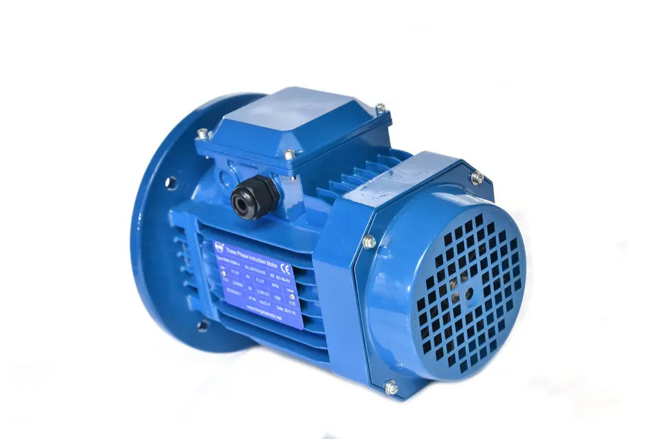 3 Phase Ac Motor Electric 370W 500w 1.1 1.5 2.2 3 4KW Aluminum Shell